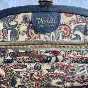 Verdi | Bags | Vintage 560s Verdi Purse Handbag With Gorgeous Floral ...